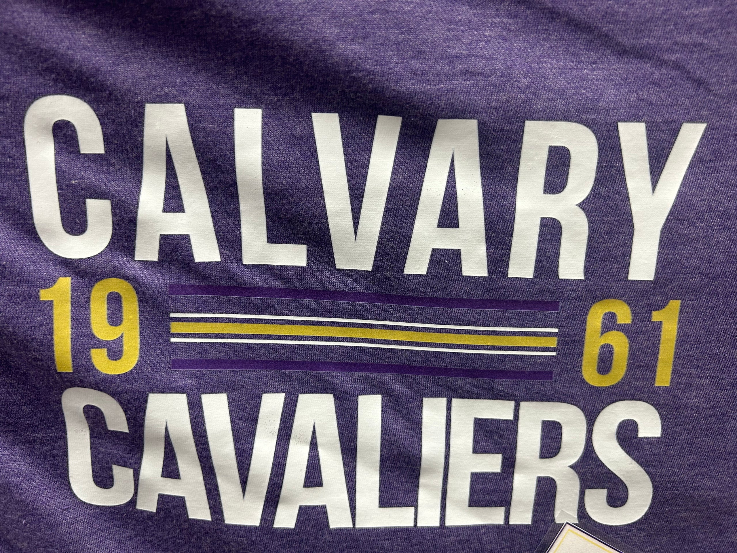 Vintage PURPLE TEE | The Cavalier Shop - Calvary Day School